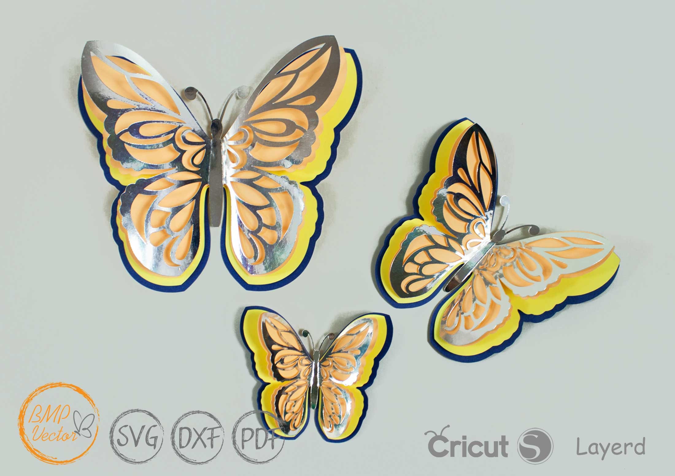 3D Butterfly Svg Paper Butterfly SVG Butterfly Wall Decor - Etsy Australia