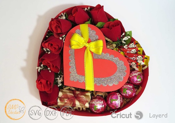 Valentine Heart Box Gift Box and Chocolate Box Heart Gift - Etsy