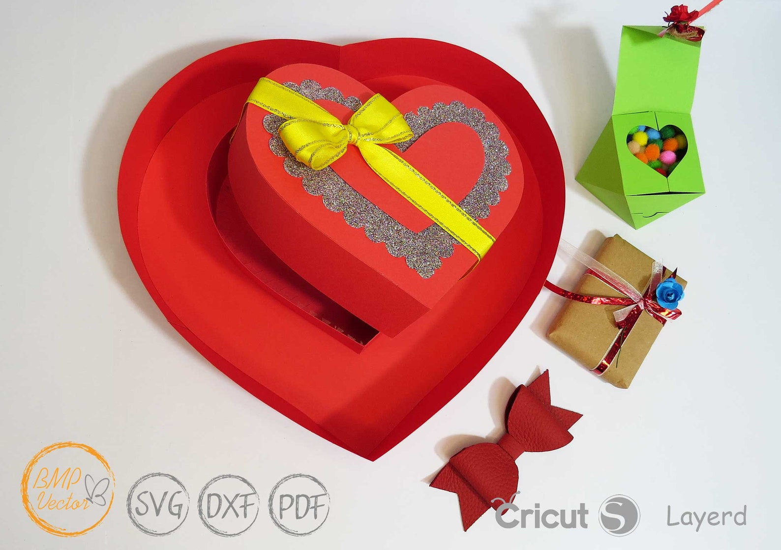 Valentine Heart Box Gift Box and Chocolate Box Heart Gift - Etsy