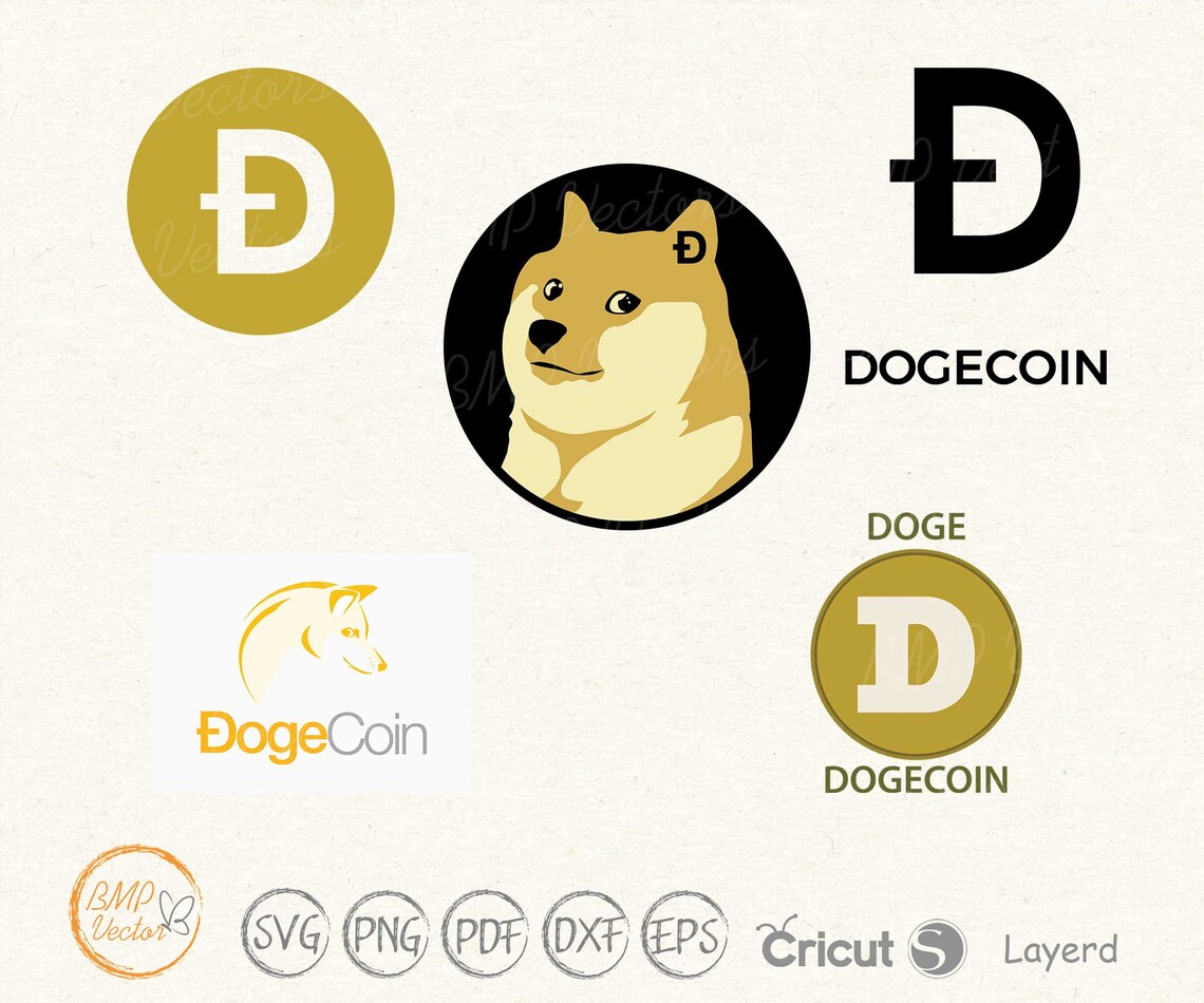 Cryptocurrency Svg Bitcoin Ethereum Cardano Litecoin Dogecoin - Etsy