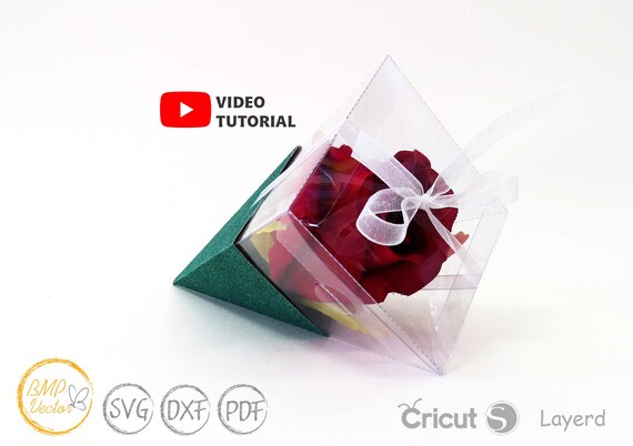 Flower Box SVG Flower Package Gift Flowers Box for - Etsy