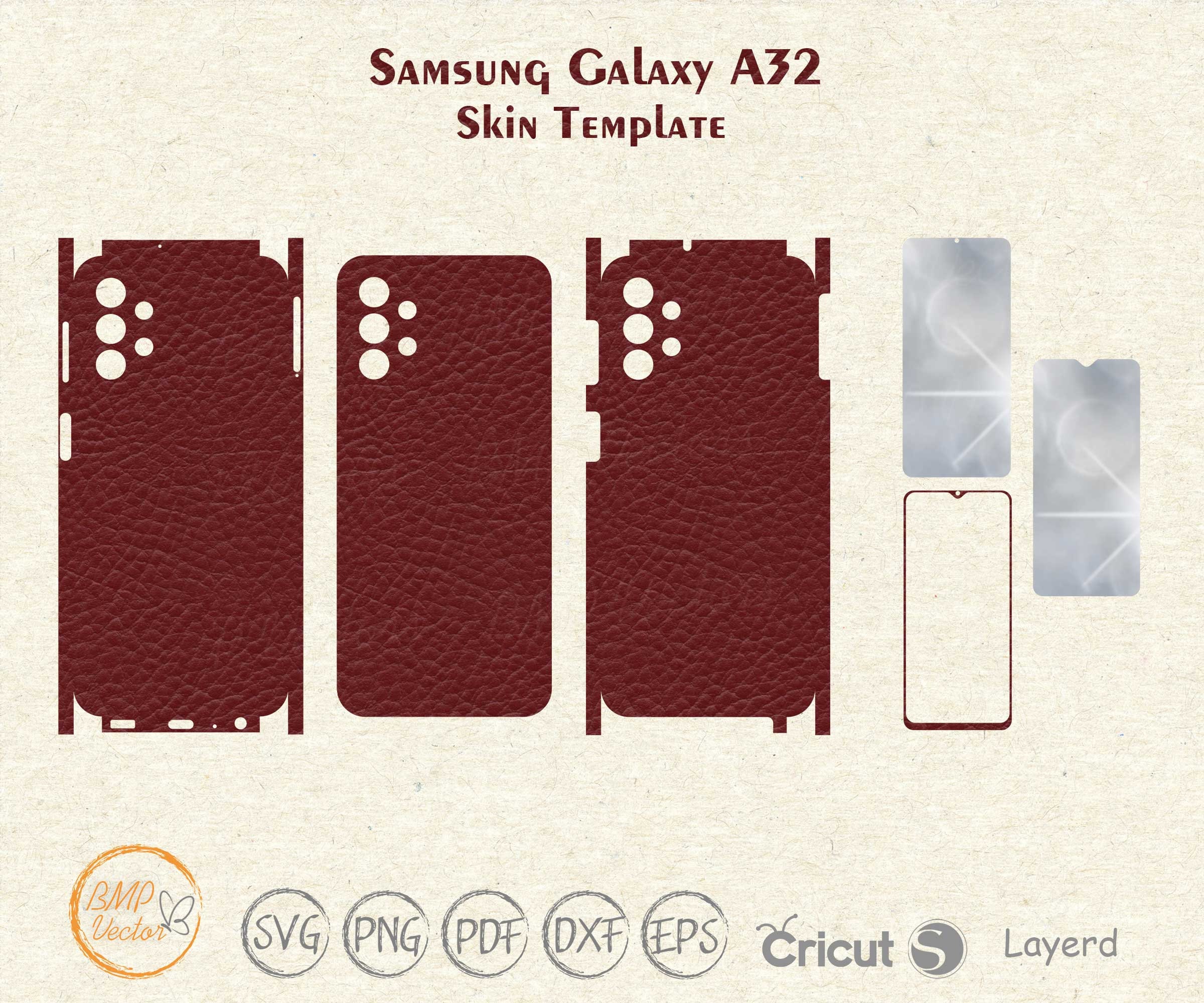 Samsung Galaxy A32 Skin Cut Template Vector Samsung Skin Svg | Etsy