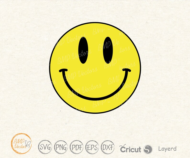 Smile Svg Smiley Face Emoji Svg Happy Face Clipart Svg - Etsy Canada