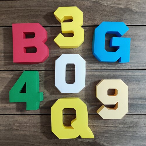 3D Letters SVG A-Z 0-9 3d Alphabet Letters SVG for Cricut - Etsy UK