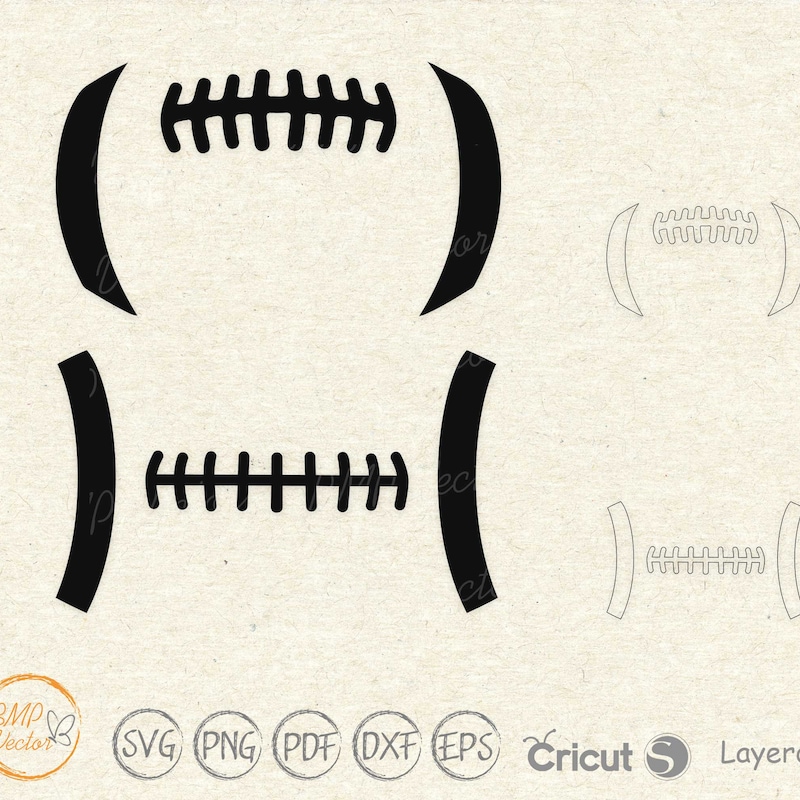 Football Outline Svg - Etsy