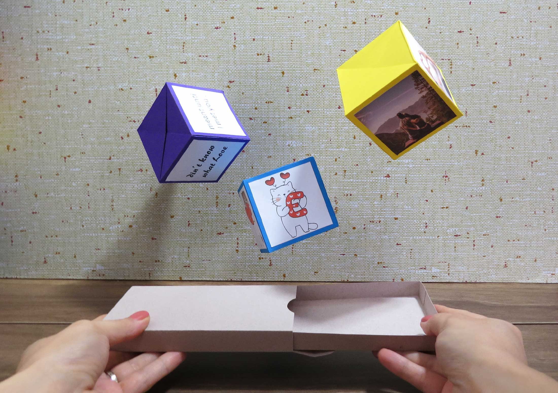 Jumping Box Pop up Cube SVG Template Surprise Box Svg - Etsy Israel