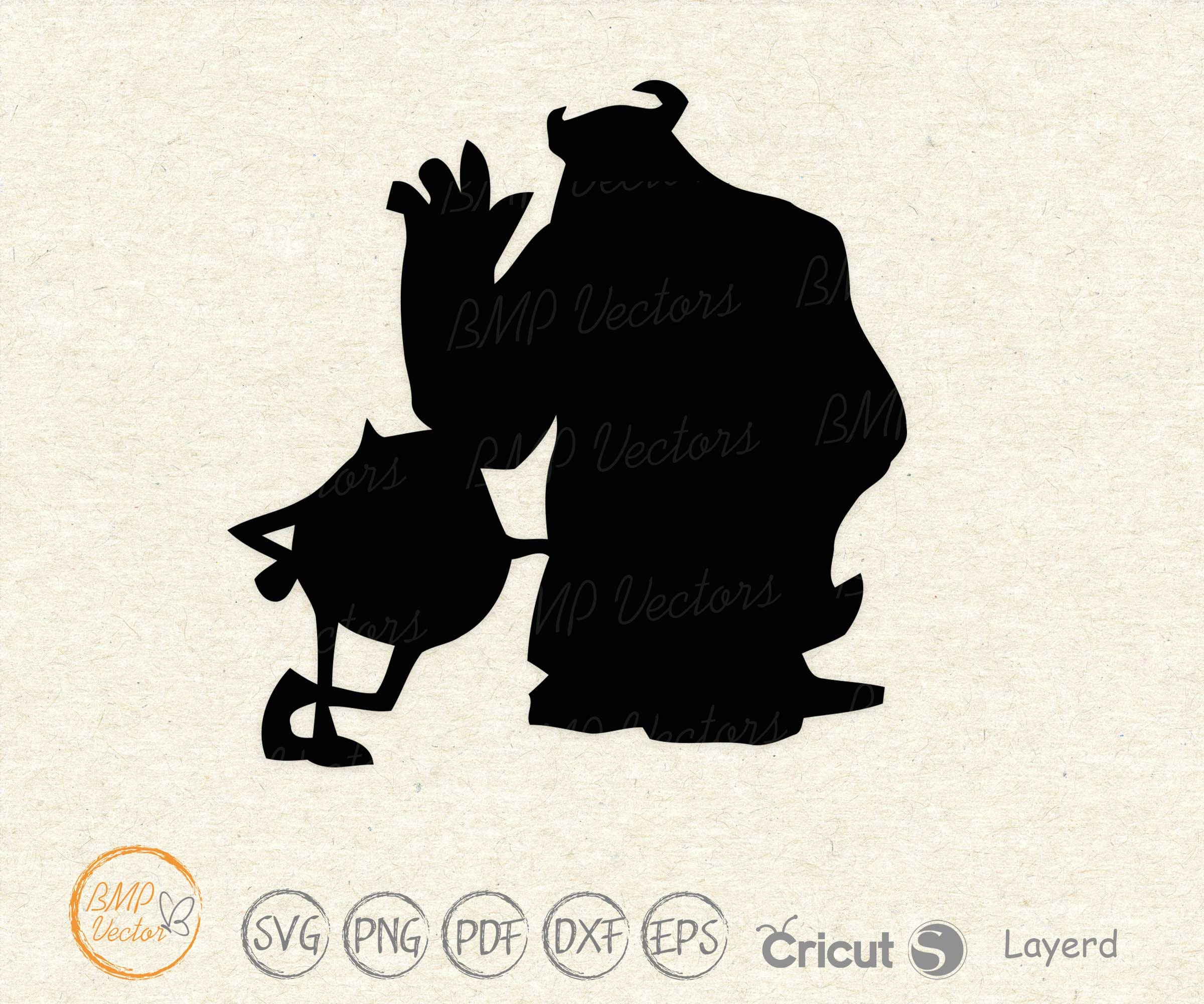 Cartoon Character Svg Png Eps Pdf Vector Images for Instant | Etsy