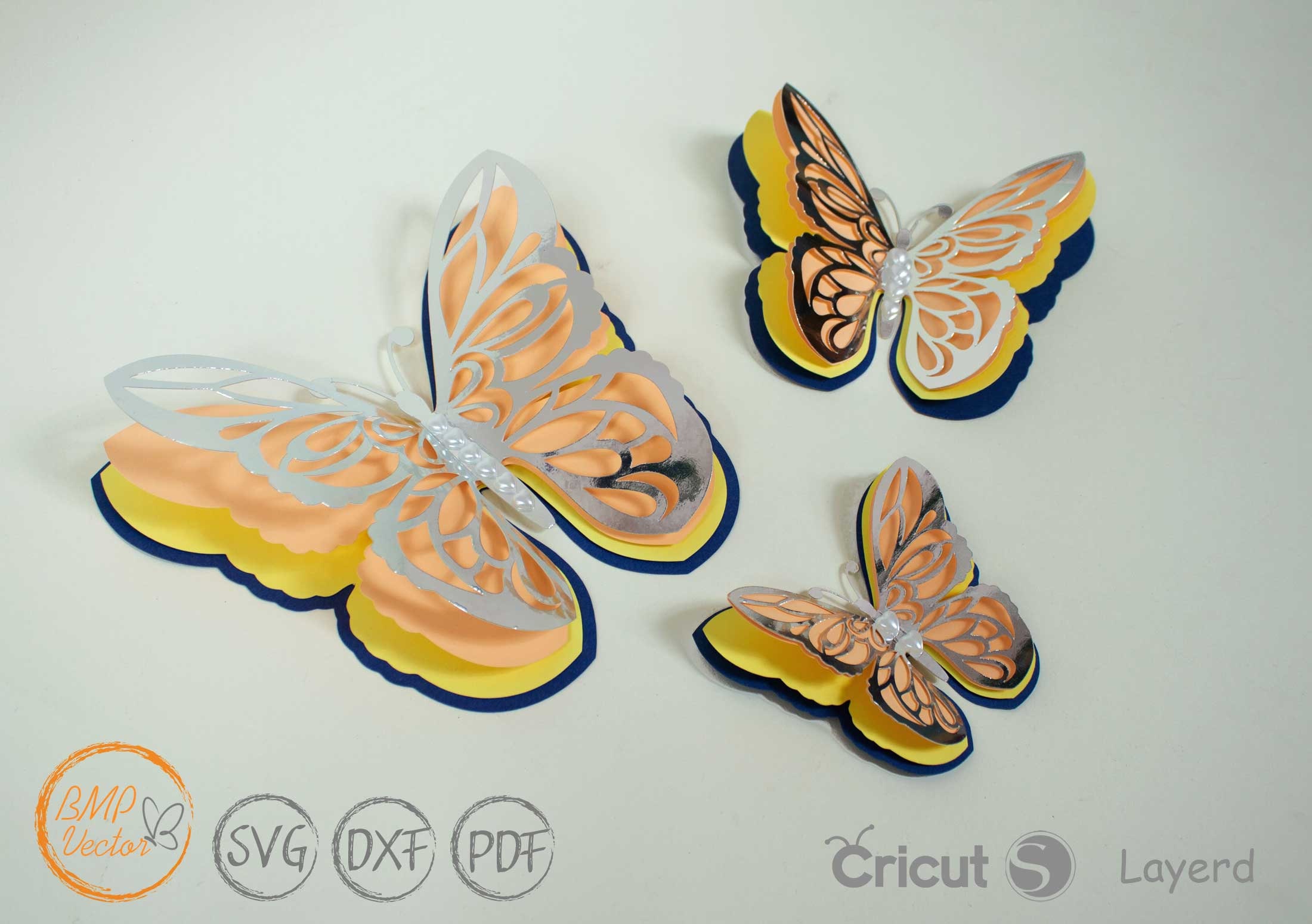 3D Butterfly Svg Paper Butterfly SVG Butterfly Wall Decor - Etsy Australia
