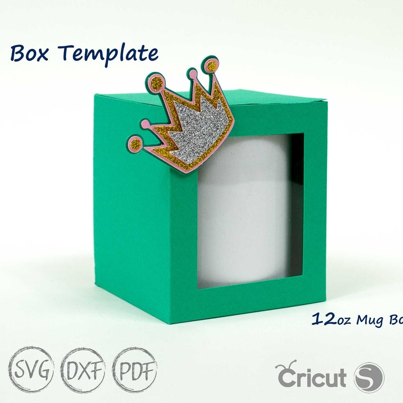 Mug Box Template - Etsy