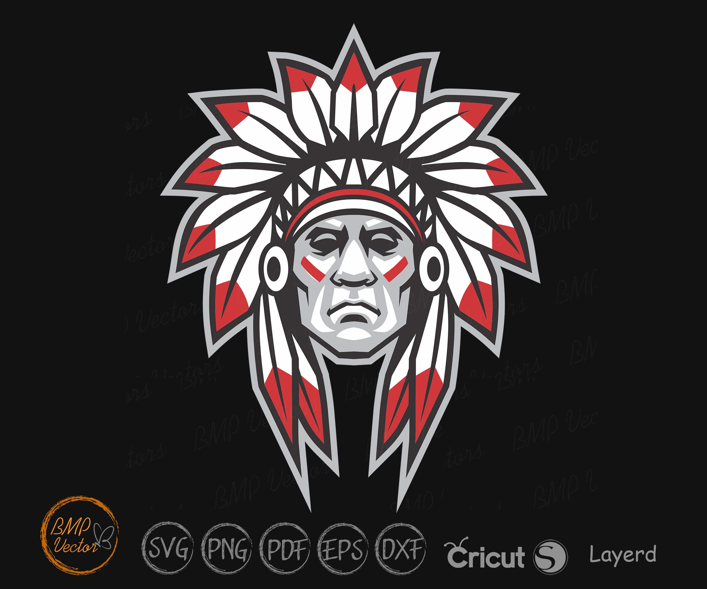 Indigenous Native American Tradish AF svg & jpg digital file Craft ...