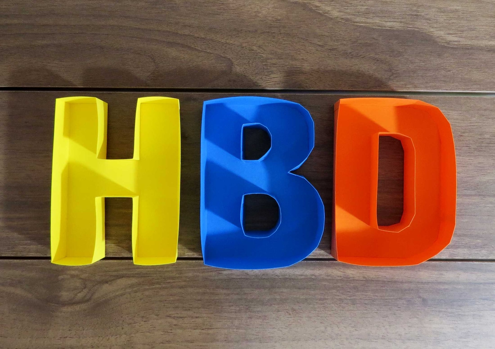 3D Alphabet Letters Box A-Z 0-9 Die Cut Template 3D Letters - Etsy