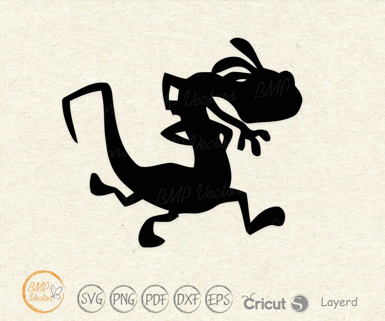 Cartoon Character Svg Png Eps Pdf Vector Images for Instant | Etsy