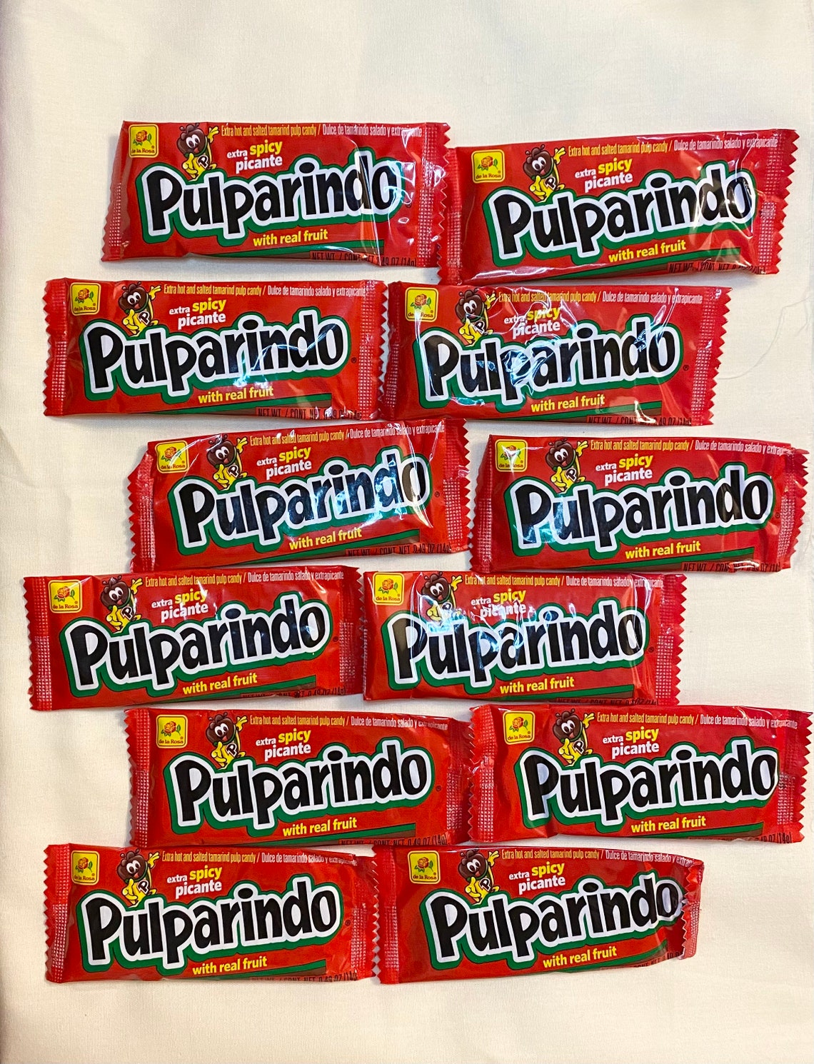 Extra Spicy Pulparindo - 12 Pieces - Etsy