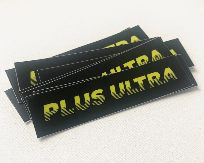 Plus Ultra Sticker - Etsy