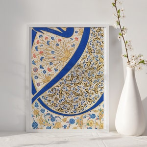 Printable Islamic Pattern Download, Boho Islamic Wall Art, Islamic ...