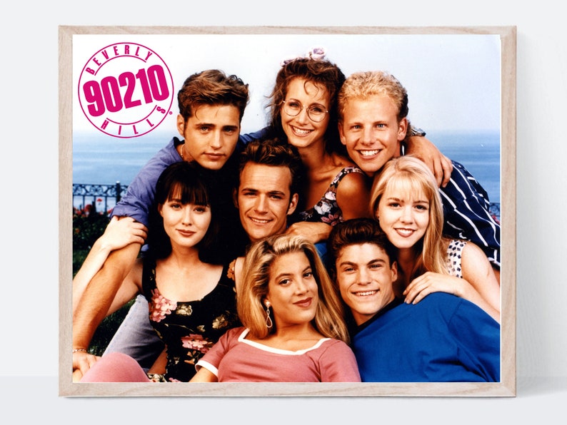 Digital File Beverly Hills 90210 Poster | Etsy
