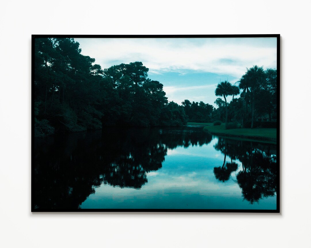 Digital File - Reflection Photography Print - Nature, Hilton Head ...