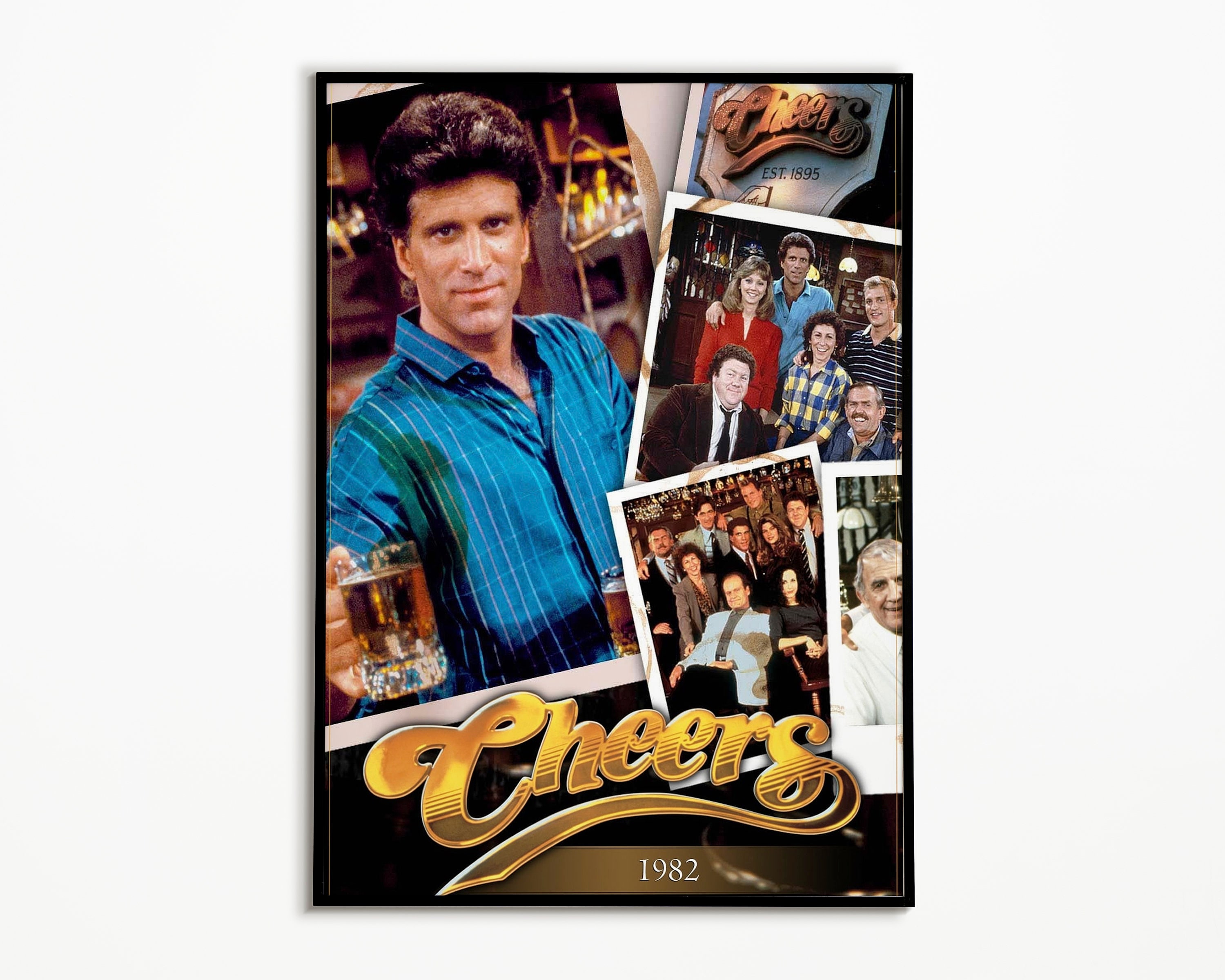 Digital File - Cheers Poster - Printable, TV Show, Television, Boston ...