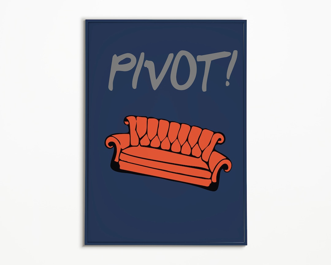 Digital File - Friends Poster Ross - Pivot - TV, Television, TV Show ...