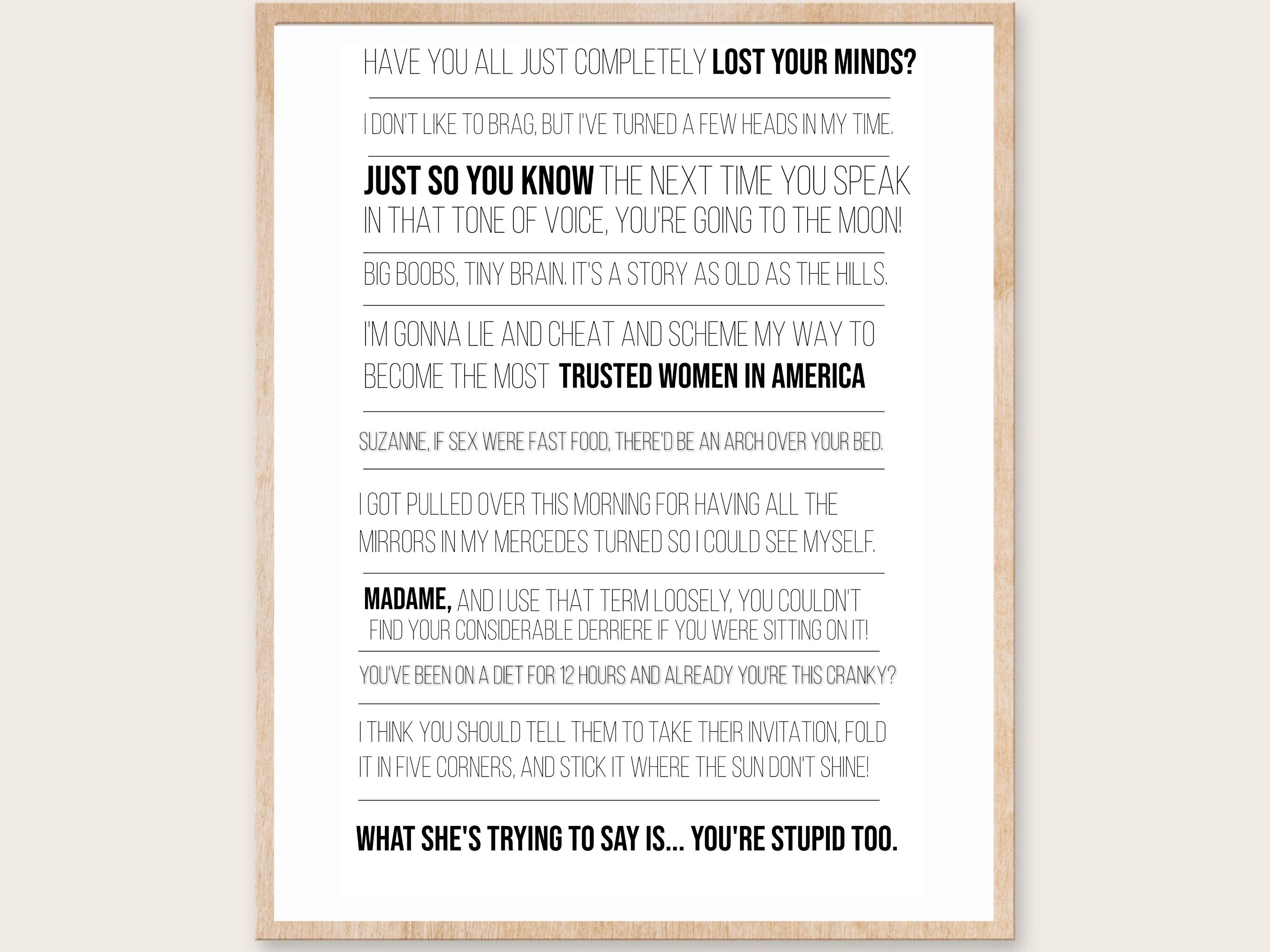 Digital File Designing Women Quotes Poster | Etsy