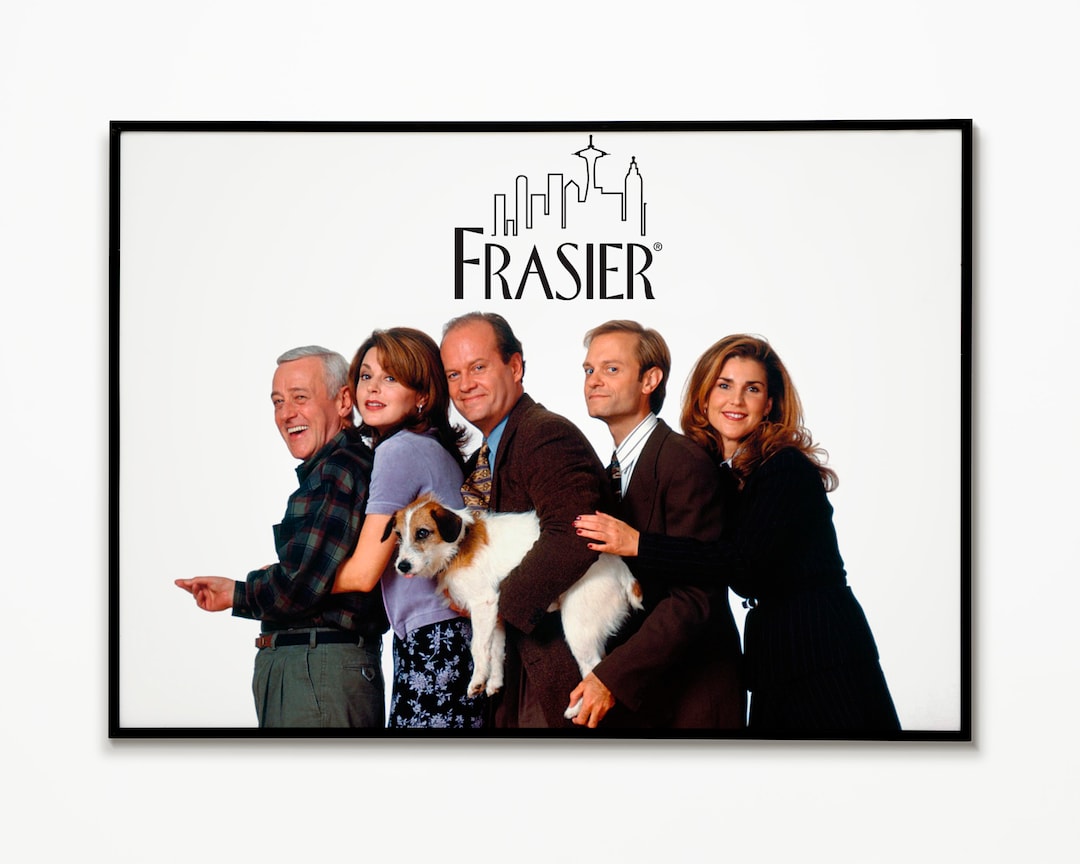 Digital File - Frasier Poster - TV Show, Television, TV, Kelsey Grammer ...