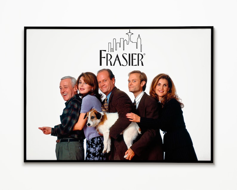 Digital File - Frasier Poster - TV Show, Television, TV, Kelsey Grammer ...