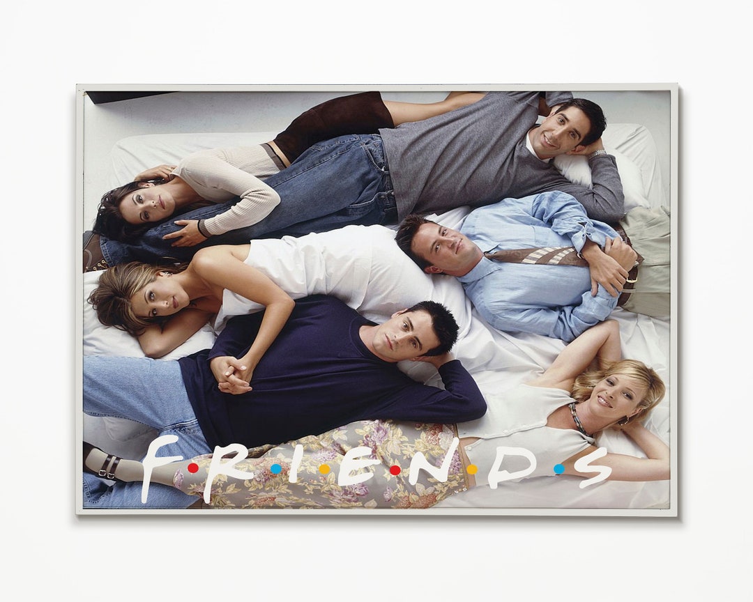 Digital File - Friends Poster - Printable, TV Show, Television, Ross ...