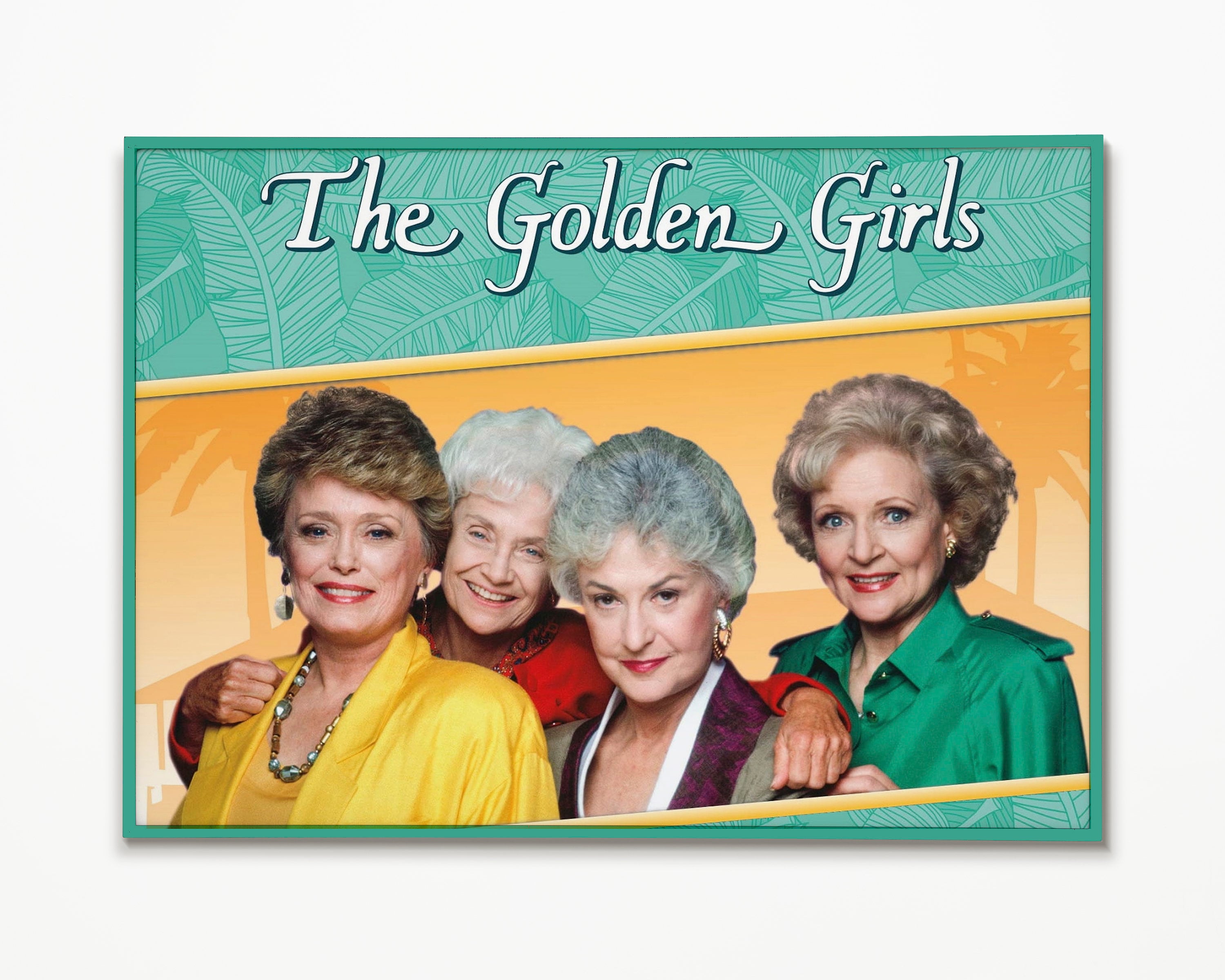 Digital File - Golden Girls Poster - TV, Television, Blanche, Rose ...