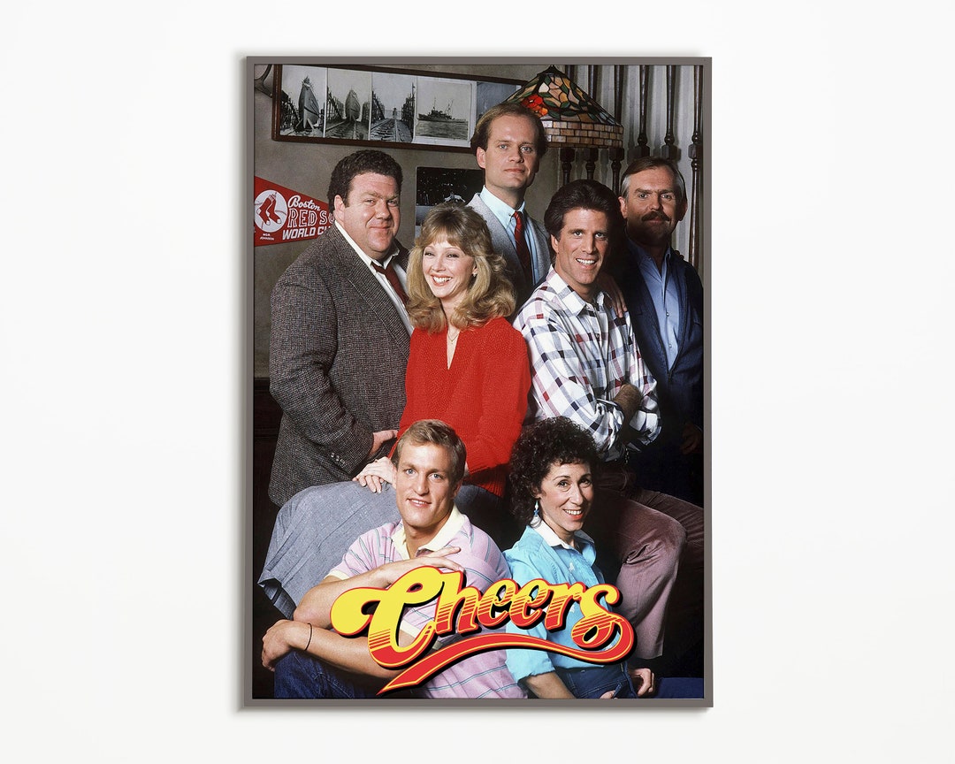 Digital File - Cheers Poster - Printable, TV Show, Television, Boston ...
