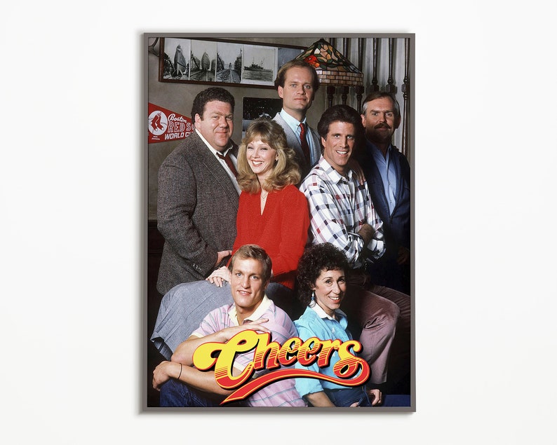 Digital File - Cheers Poster - Printable, TV Show, Television, Boston ...