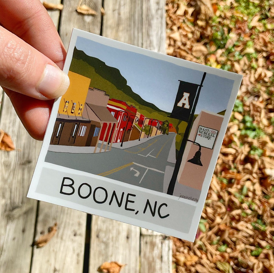King Street Sticker Boone NC - Etsy