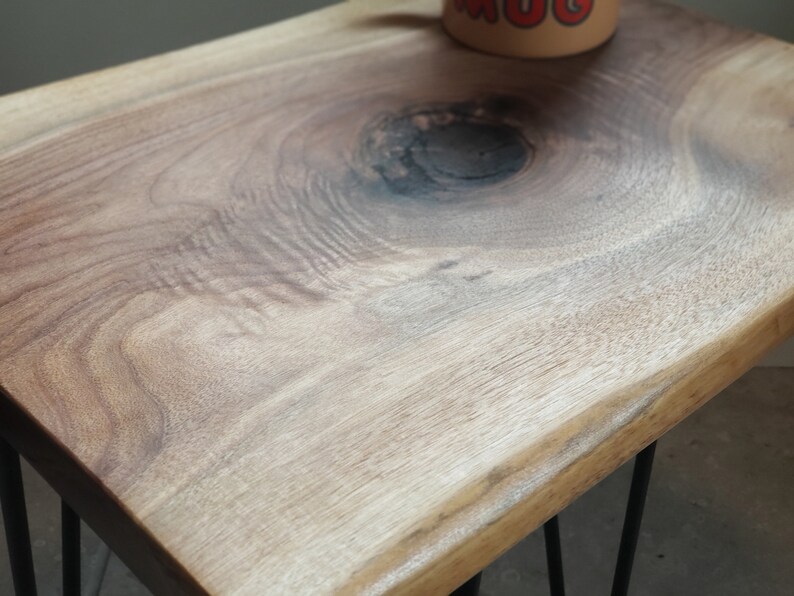 Live Edge Walnut Side/end Table | Etsy