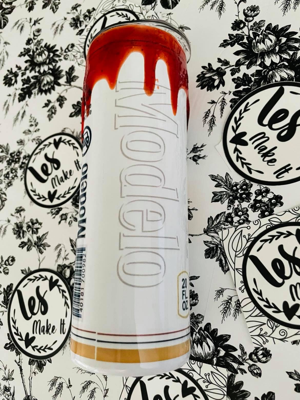 Modelo Tumbler With Chamoy Drip, Beer Tumbler, Modelo, Tumbler, Beer ...