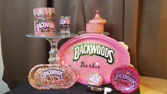 Backwoods Barbie Rolling Tray Set - Etsy