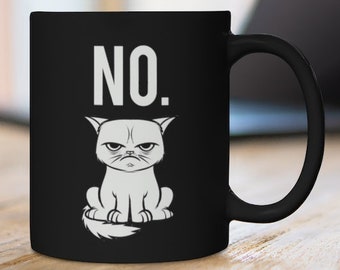 Grumpy Cat Mug - Etsy