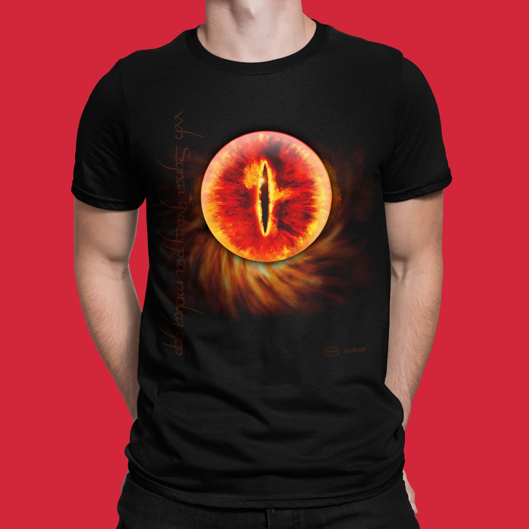TOLKIEN SAURON Shirt Eye of Sauron, Lord of the Rings T-shirt, Gift for ...