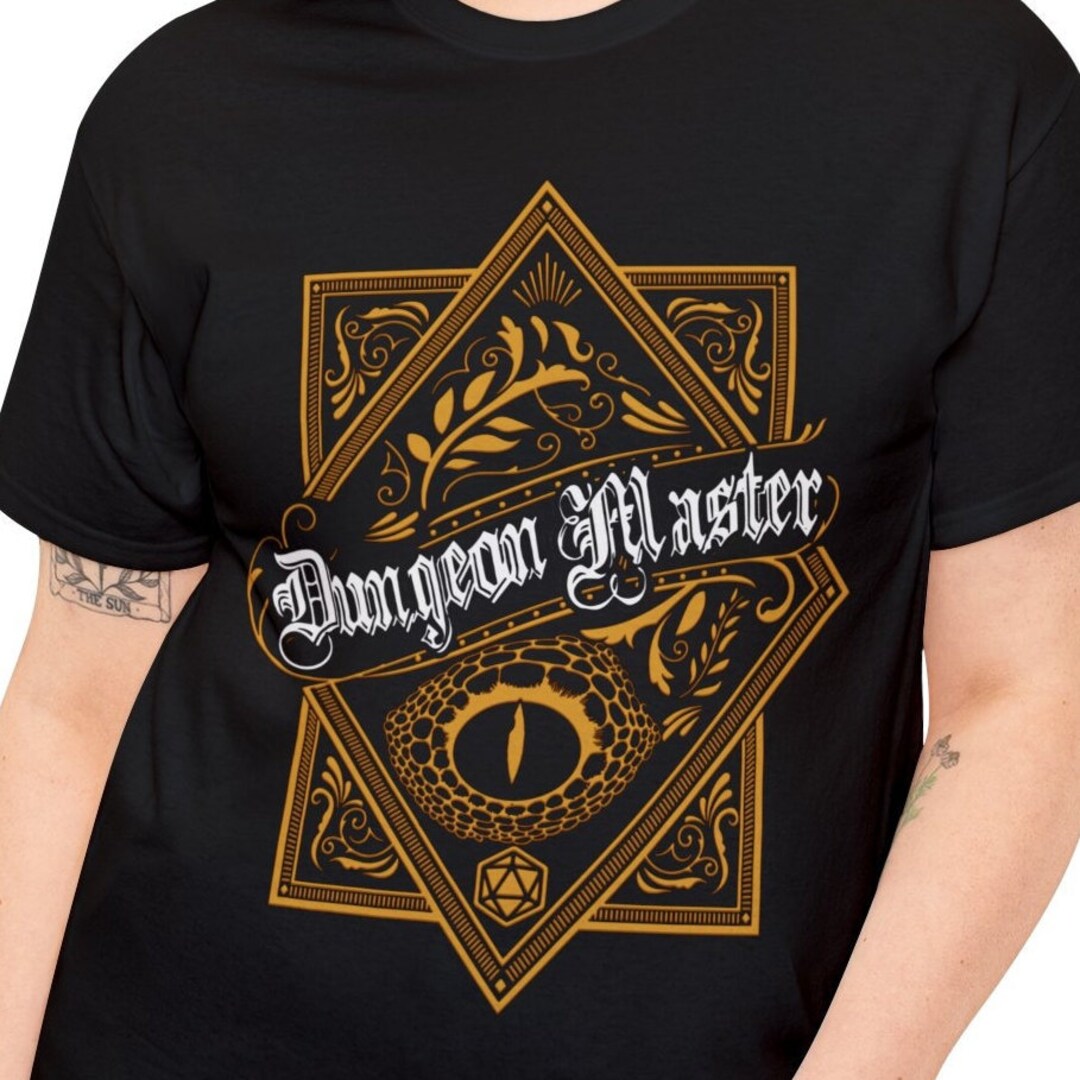 Dnd DUNGEON MASTER Shirt Dungeons & Dragons, Gamer Shirt, Dnd Shirt ...