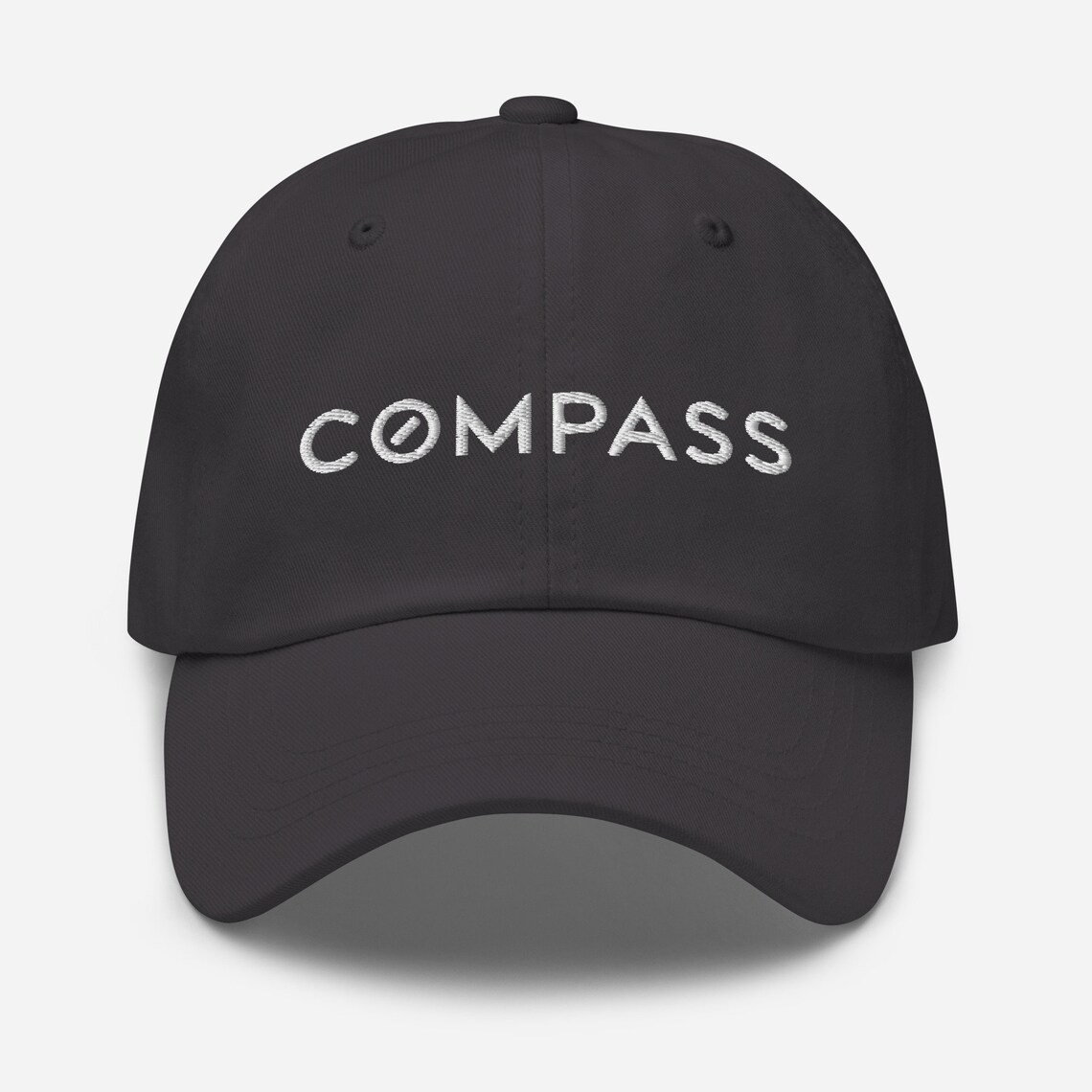 Compass Embroidered Dad Hat Compass Dad Hat Embroidery - Etsy