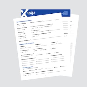 EXP Realty CANVA Buyer Questionnaire, Real Estate Canva Template, Real ...