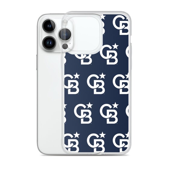 Monogram For Iphone Backgrounds Blue