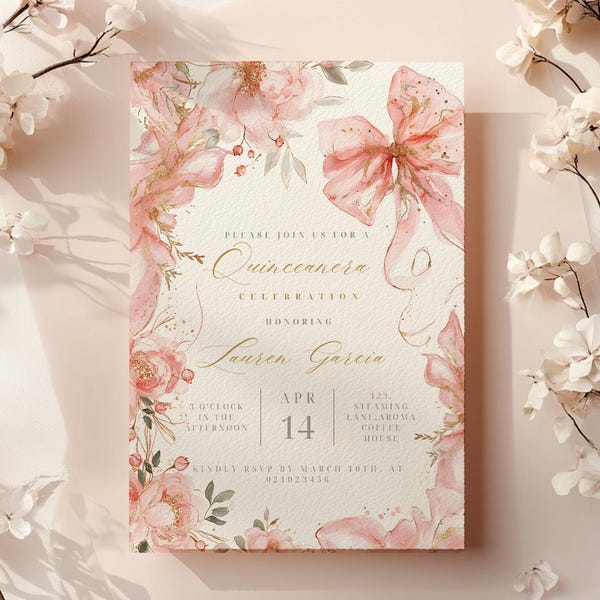 Quince Invitations - Etsy