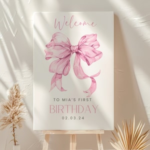 Girls Just Wanna Be One Party Decorations Bundle. Bow Party Printables ...