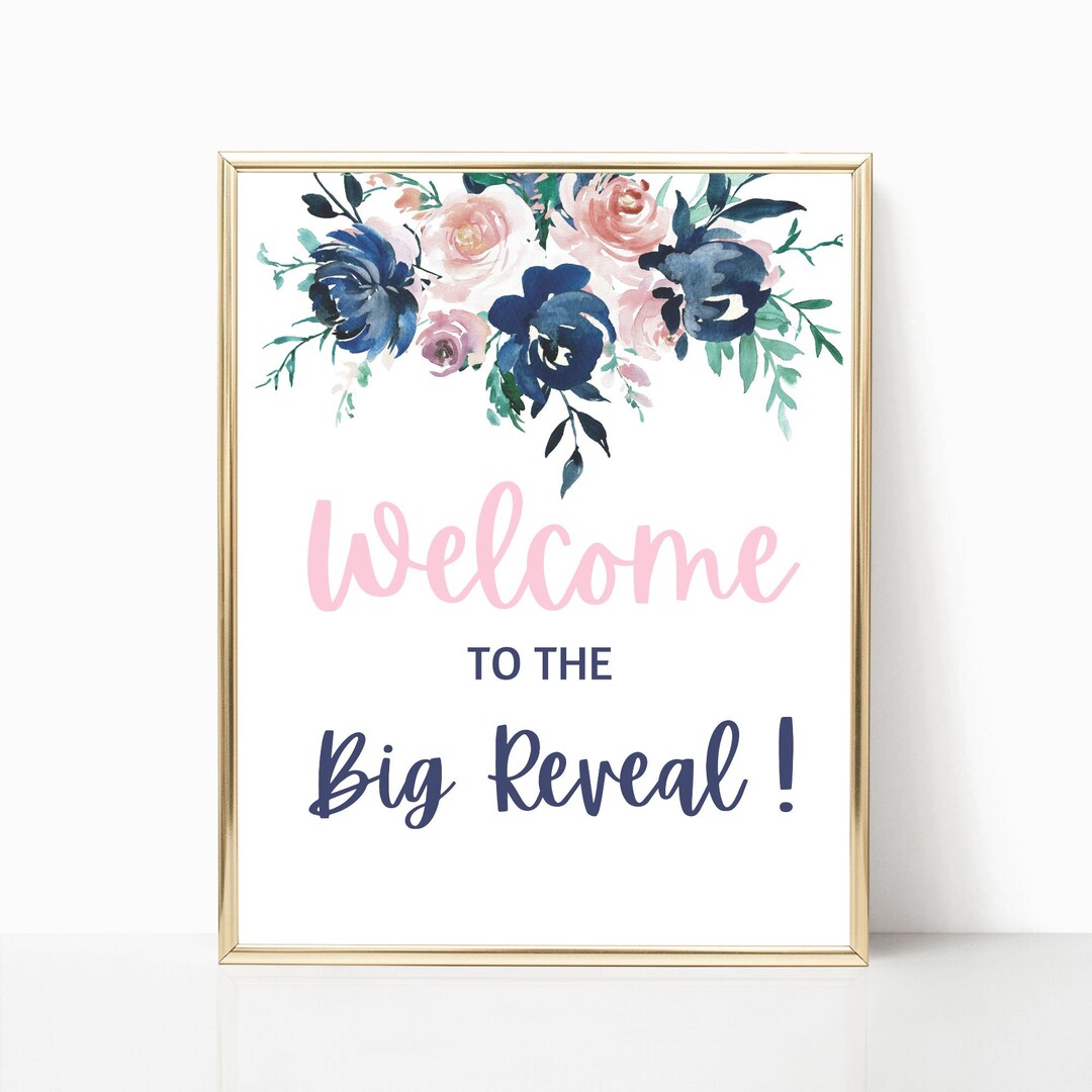 Gender Reveal Sign for Gender Reveal Party. Learn More About This ...