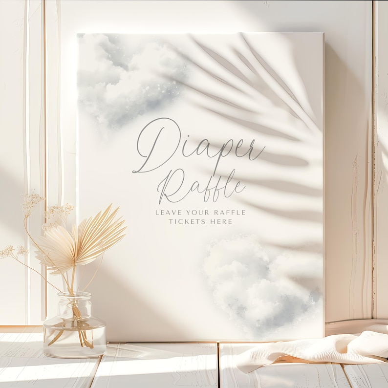 Heaven Sent Baby Shower Invitation Bundle, Including Invitation, Invite ...