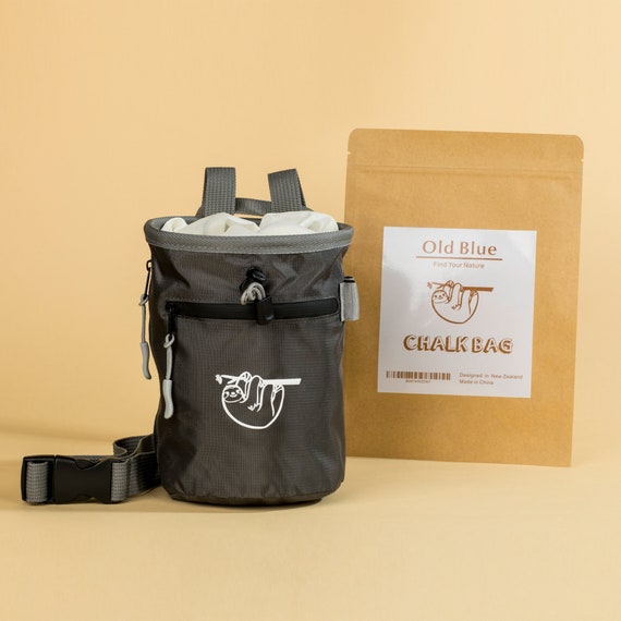 Chalk Bag for Rock Climbing and Bouldering With Two Large - Etsy