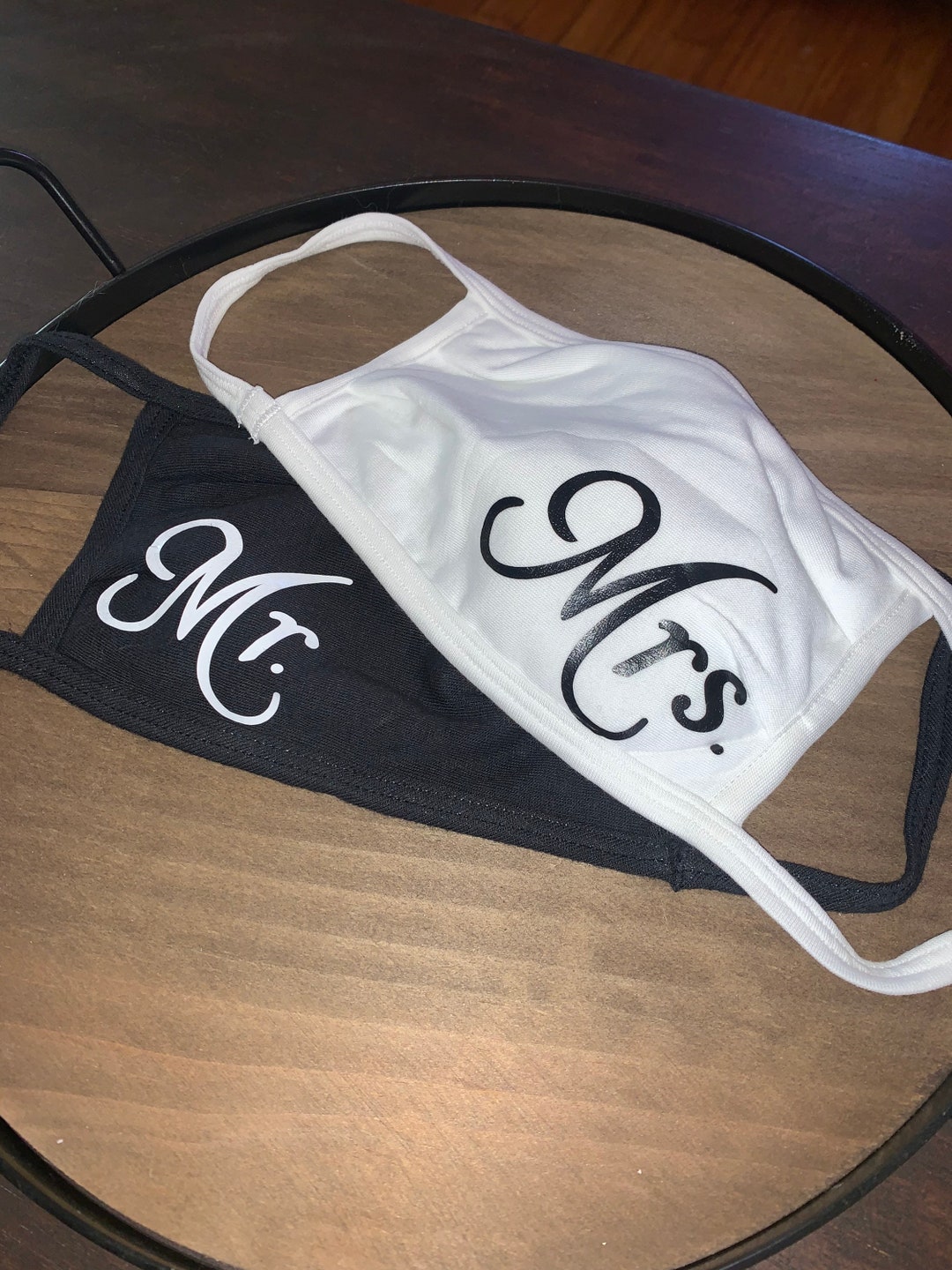 Mr. and Mrs. Masks - Etsy