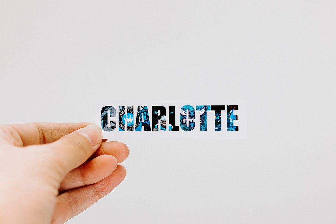 Charlotte Sticker, Football Sticker, Basketball Sticker, Soccer Sticker ...