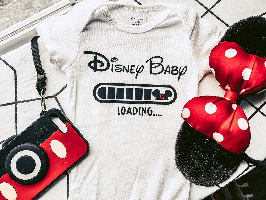 Disney Baby Loading / Pregnancy Announcement / Mickey / Gender Reveal ...