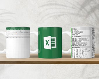 Excel Coffee Mug - Etsy UK