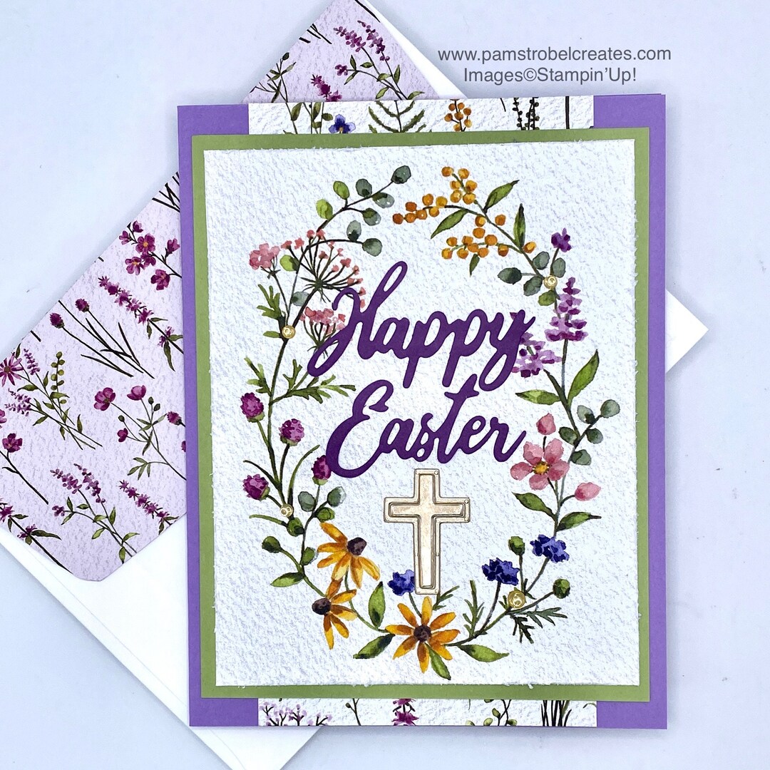 Happy Easter Handmade Card, Stampin'up , Easter Cards, Faith-religion ...